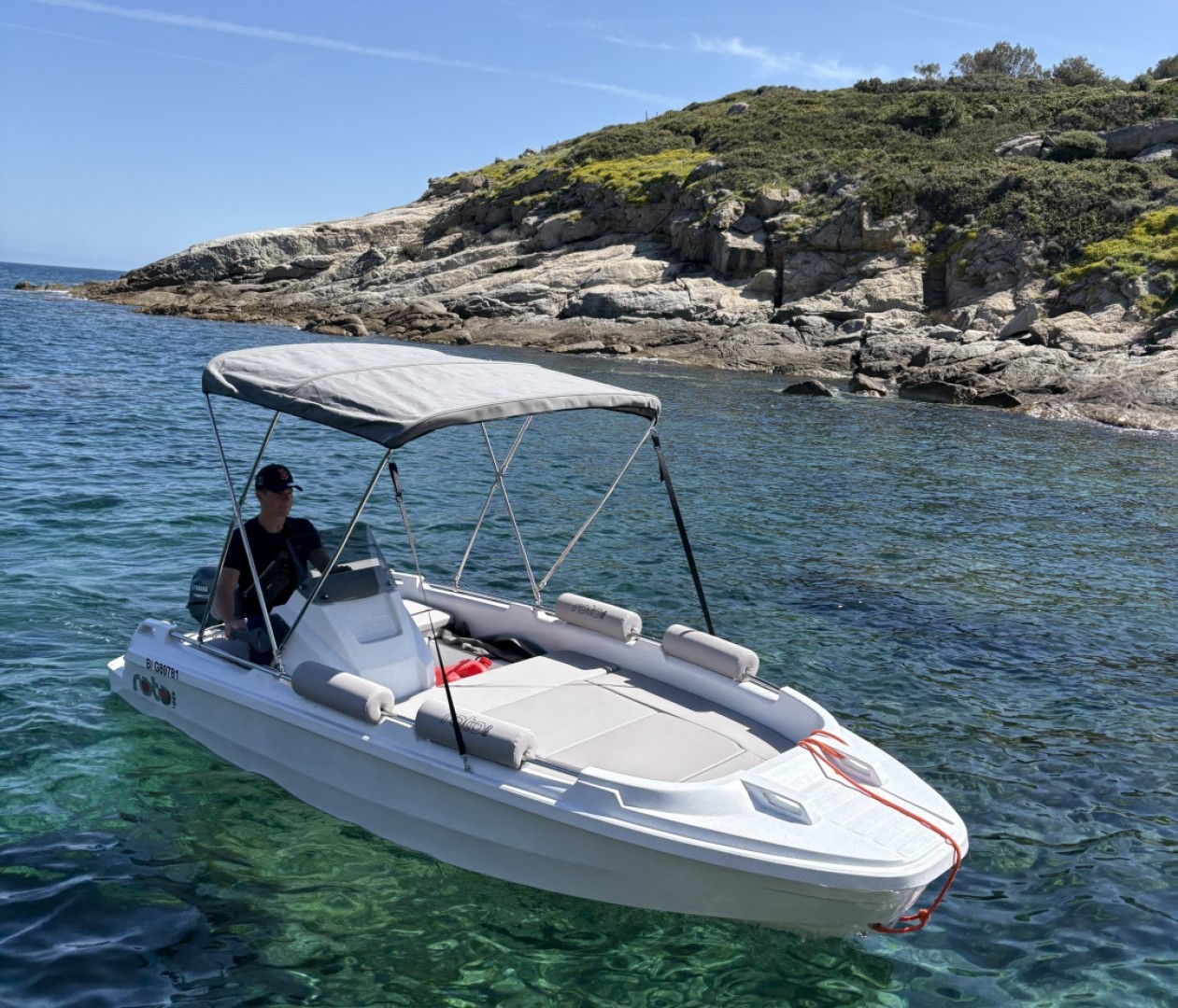 Verhuur van Motorboot Roto Nautica 450S Marine de Sant'Ambrogio (Sans Permis) | SamBoat