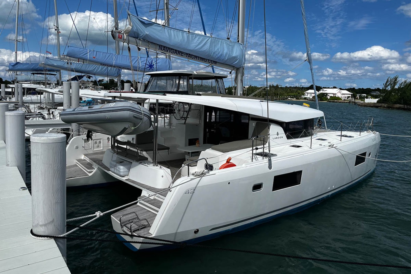 Verhuur van Catamaran Lagoon 42 Road Town (Belight ) | SamBoat