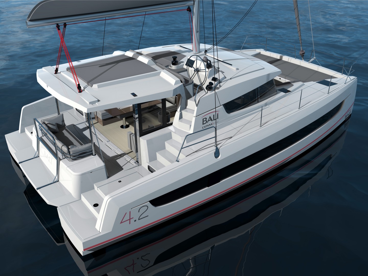 Verhuur van Catamaran Bali 4.2 Furnari (Blitz) | SamBoat