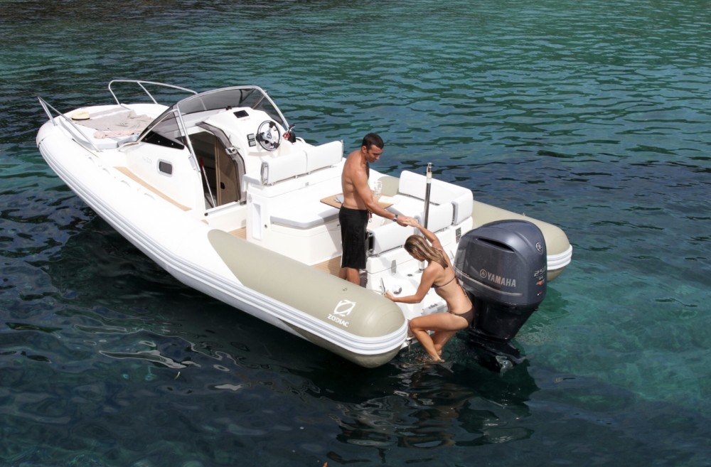 Verhuur van rubberboot-rib Zodiac N-ZO 700 Cabin Collioure (Zodiac nzo ...
