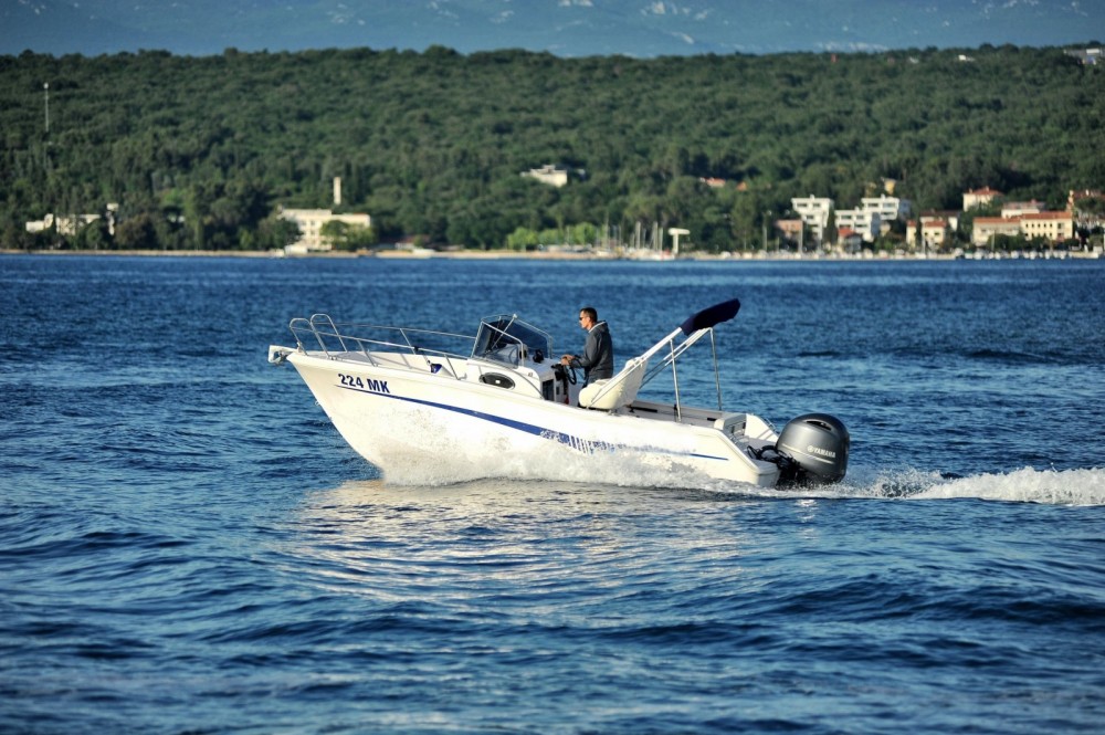Verhuur van Motorboot Elan 600 Cabine Malinska-Dubašnica (Elan 650 ...