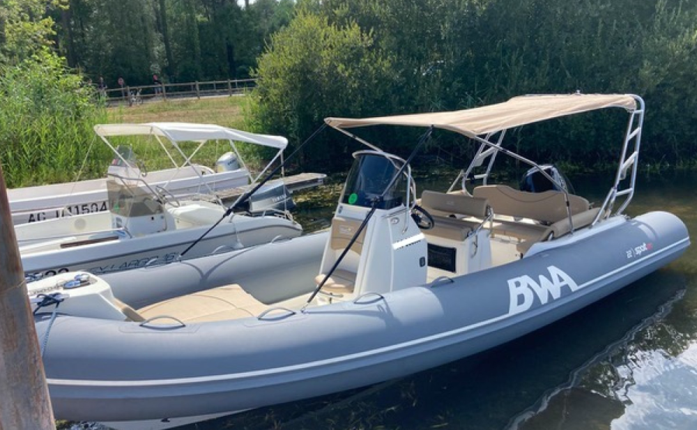 Verhuur van Rubberboot / rib Bwa Sport 22 GT Port d'Arcachon (BWA SPORT ...