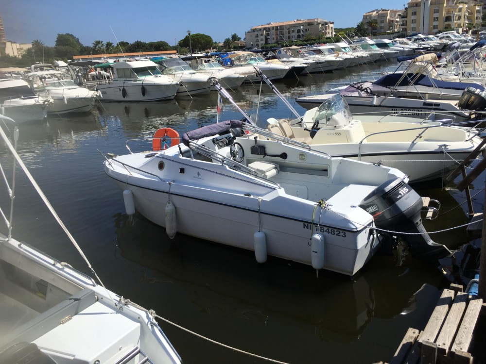 Verhuur van Motorboot Jeanneau Leader 550 Mandelieu-la-Napoule (Calypso ...